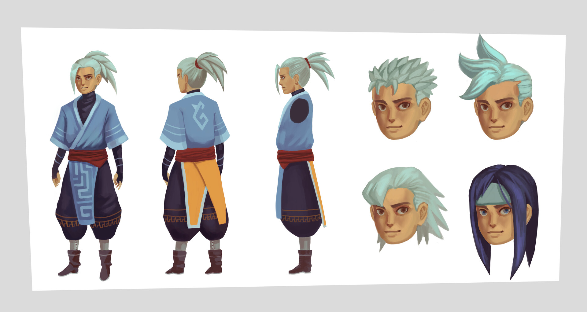 Kyle Chua - Yong Sun - Character Concept