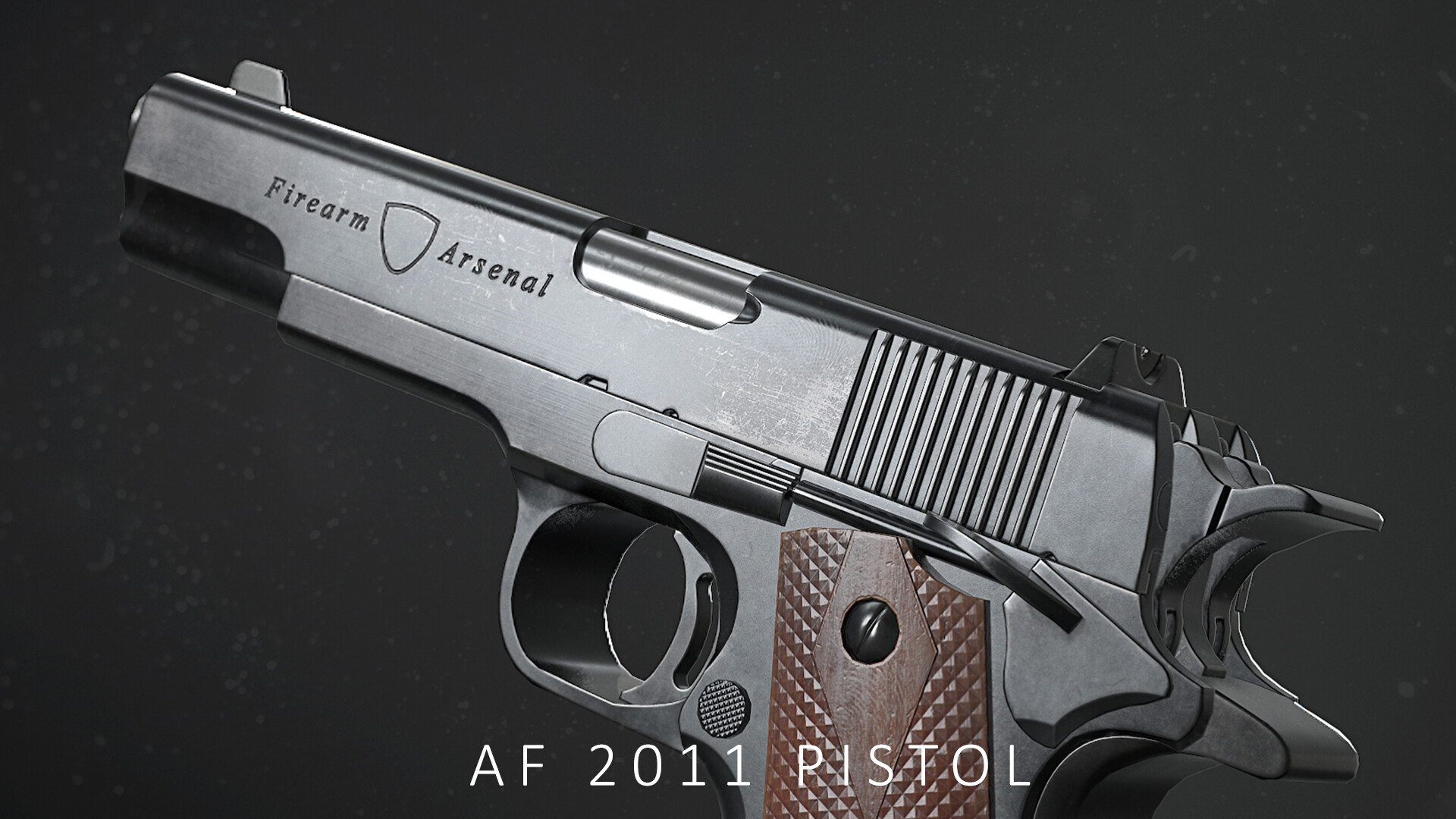 ArtStation - AF 2011 Pistol