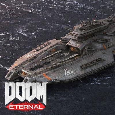 DOOM Eternal DLC| ARC-2 Battleship by Ethan Evans — ProUser.Me