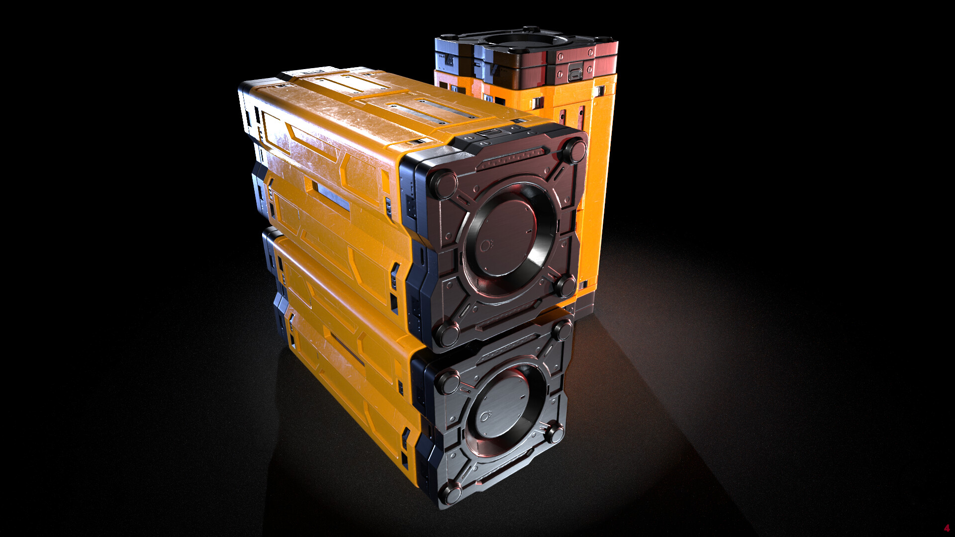 ArtStation - DOOM Crate - Game-Ready