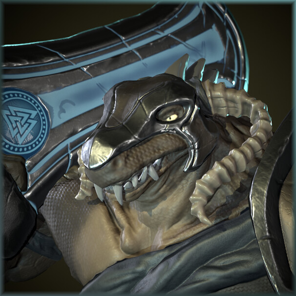 ArtStation - Snake warrior