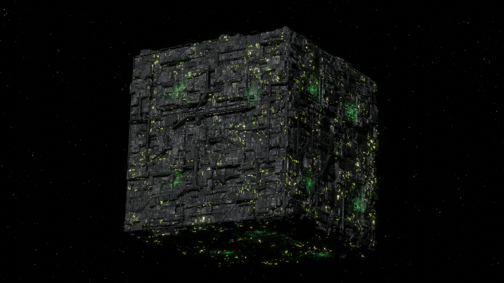 ArtStation - Borg Vessels (Star Trek Fan Art)