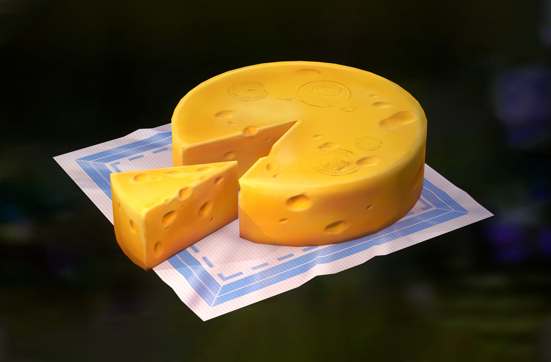 ArtStation - Block of Cheese