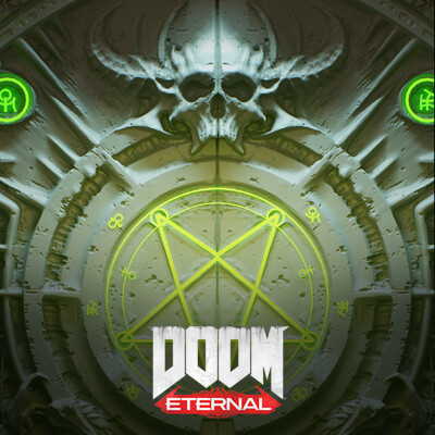 ArtStation - Doom Eternal|Environment|Hell Door