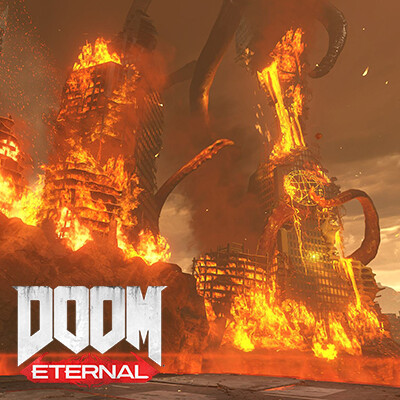 ArtStation - DOOM Eternal DLC - The Dark Lord Vistas