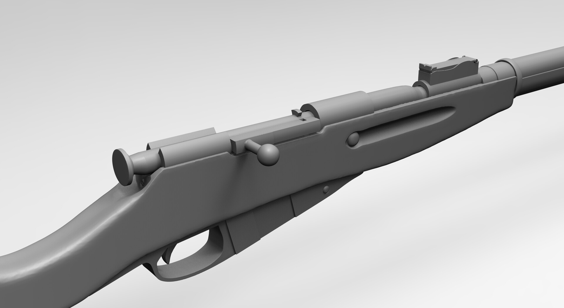 ArtStation - Mosin rifle