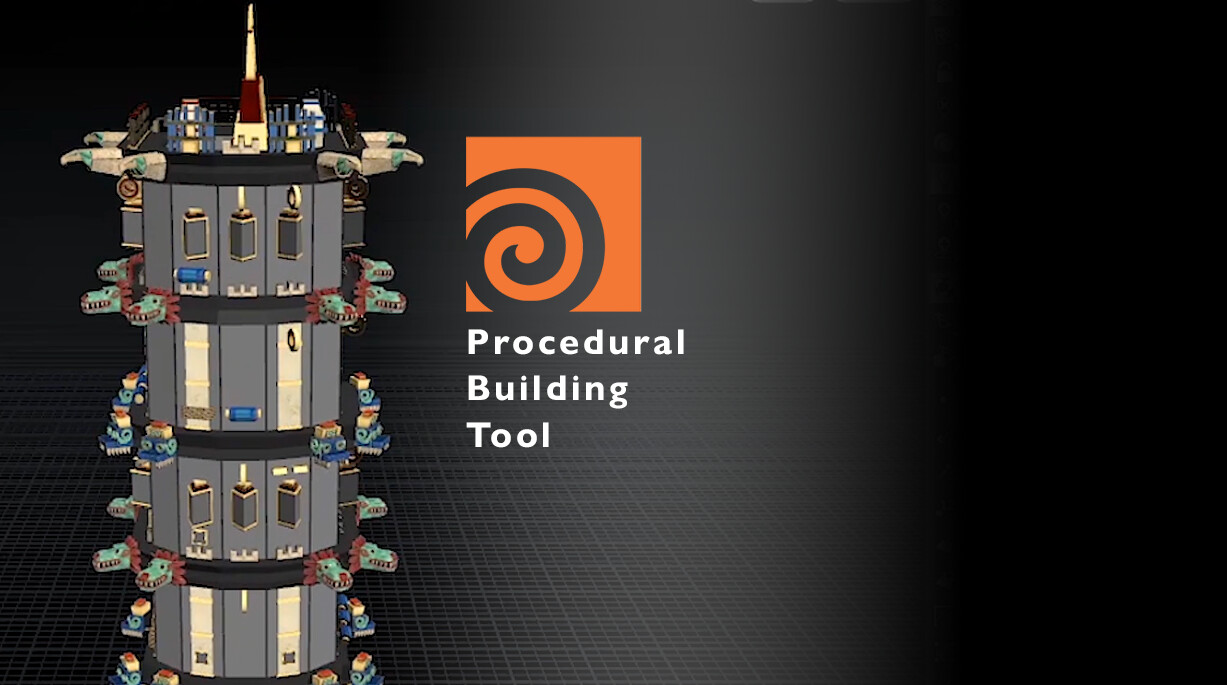 ArtStation - Houdini Procedural Building Tool (Game: Afloat)