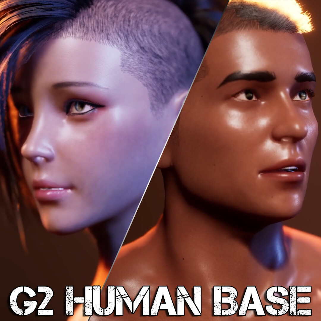 ArtStation - Genesis 2 Human Base