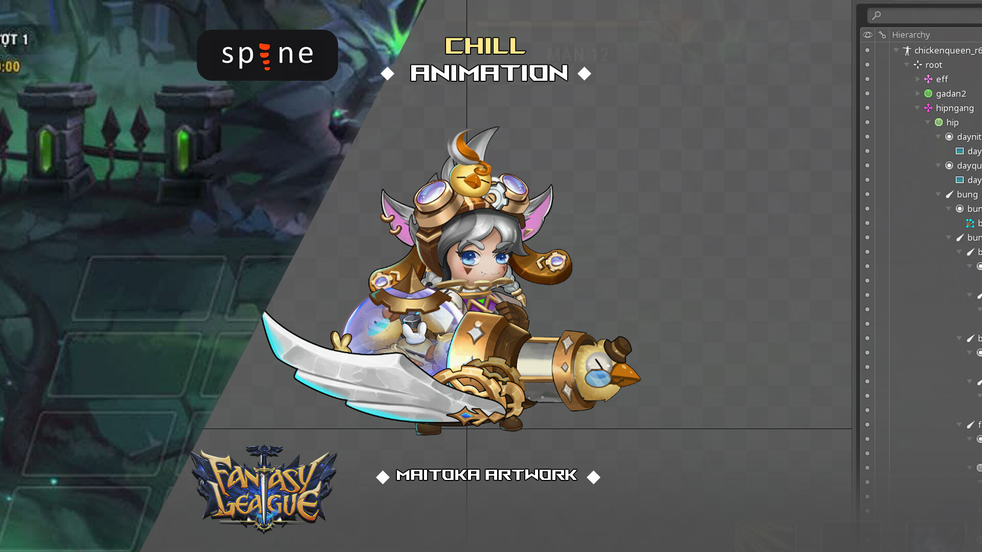 ArtStation - Chill_Mob Animation [Spine2D]