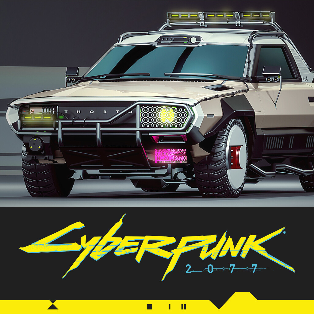 ArtStation - CYBERPUNK 2077, Thorton COLBY C240T
