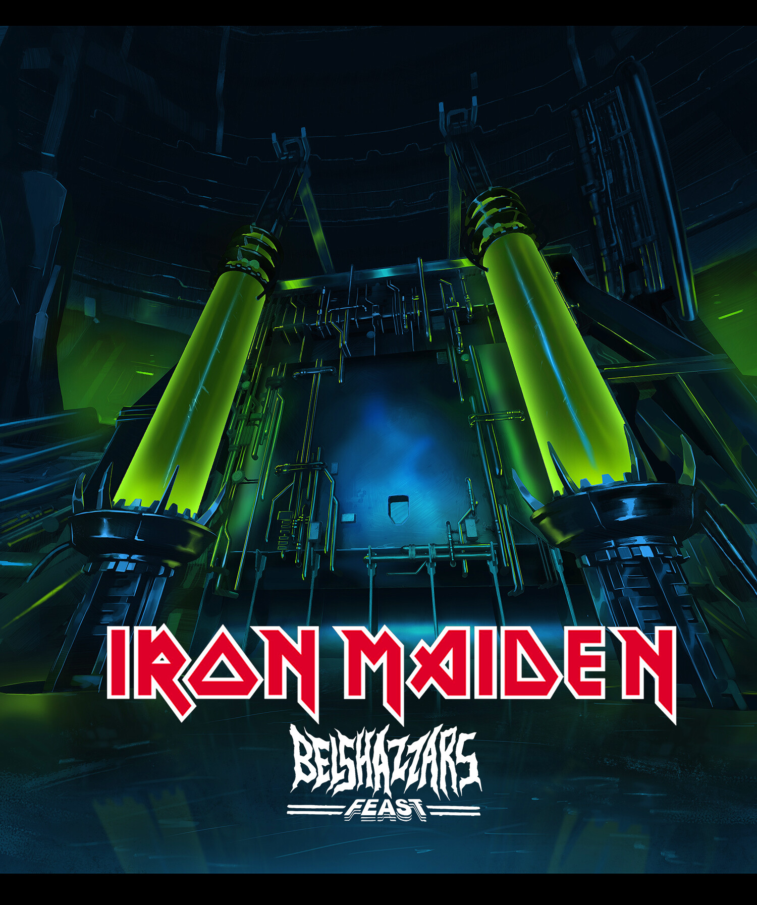 ArtStation - Iron Maiden - The Writing On The Wall - Belshazzar's Feast
