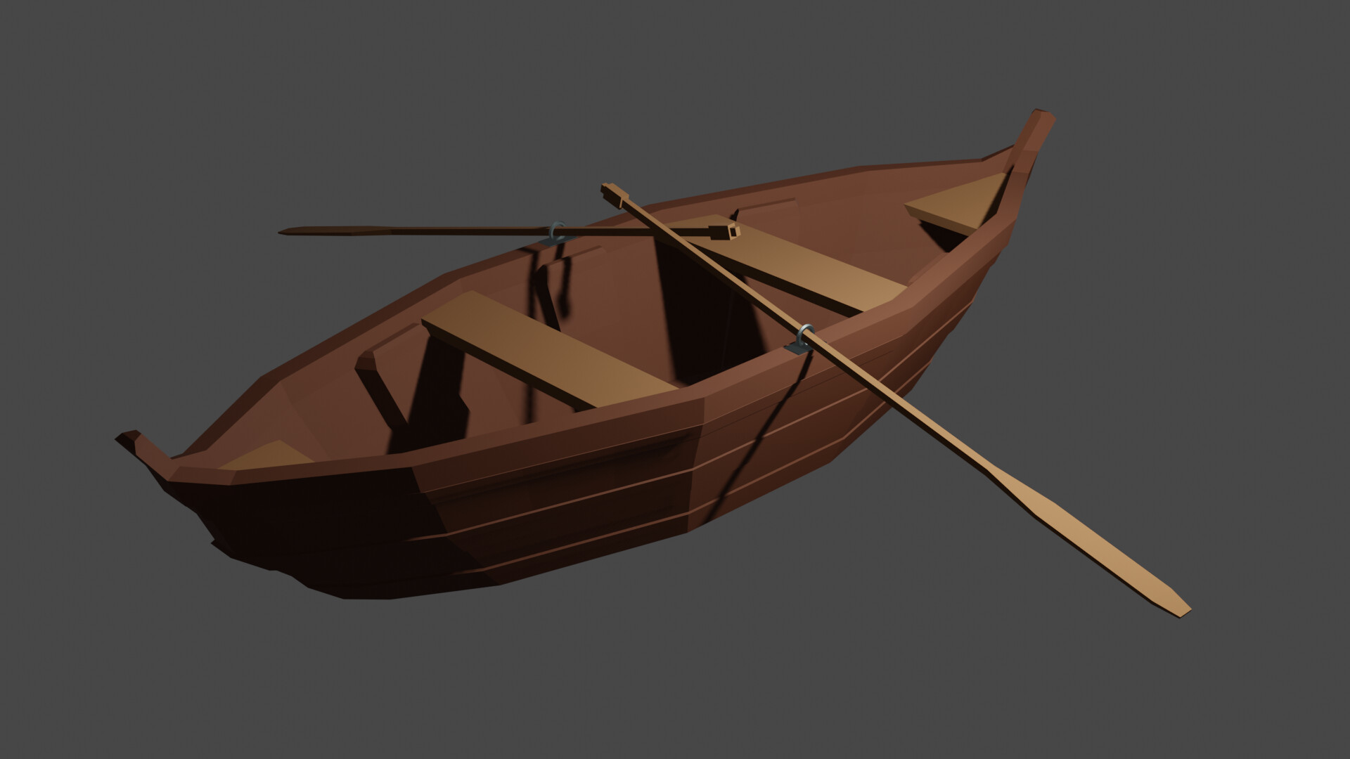 ArtStation - Low-poly Boat