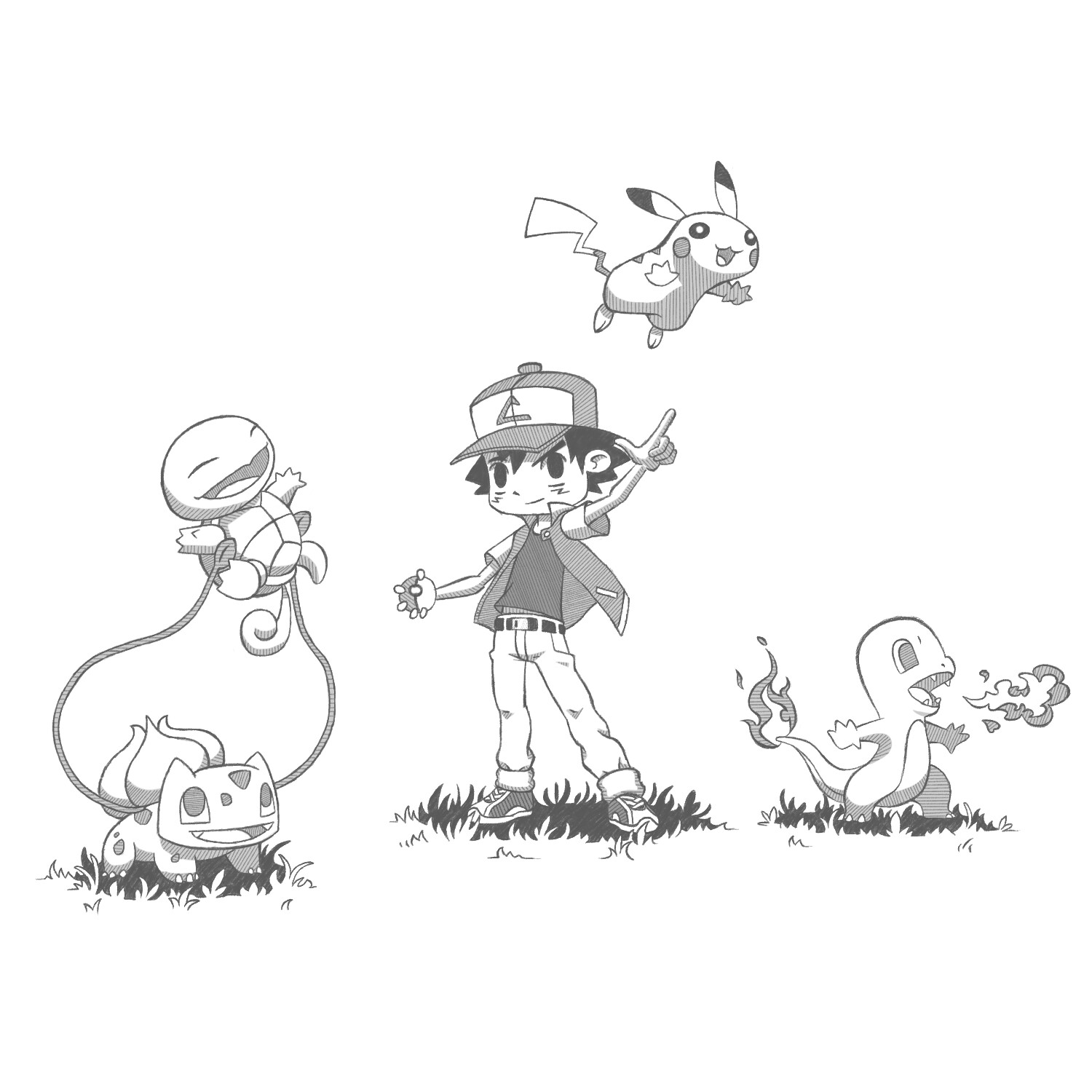 ArtStation - Pokémon FanArt Chibi Style