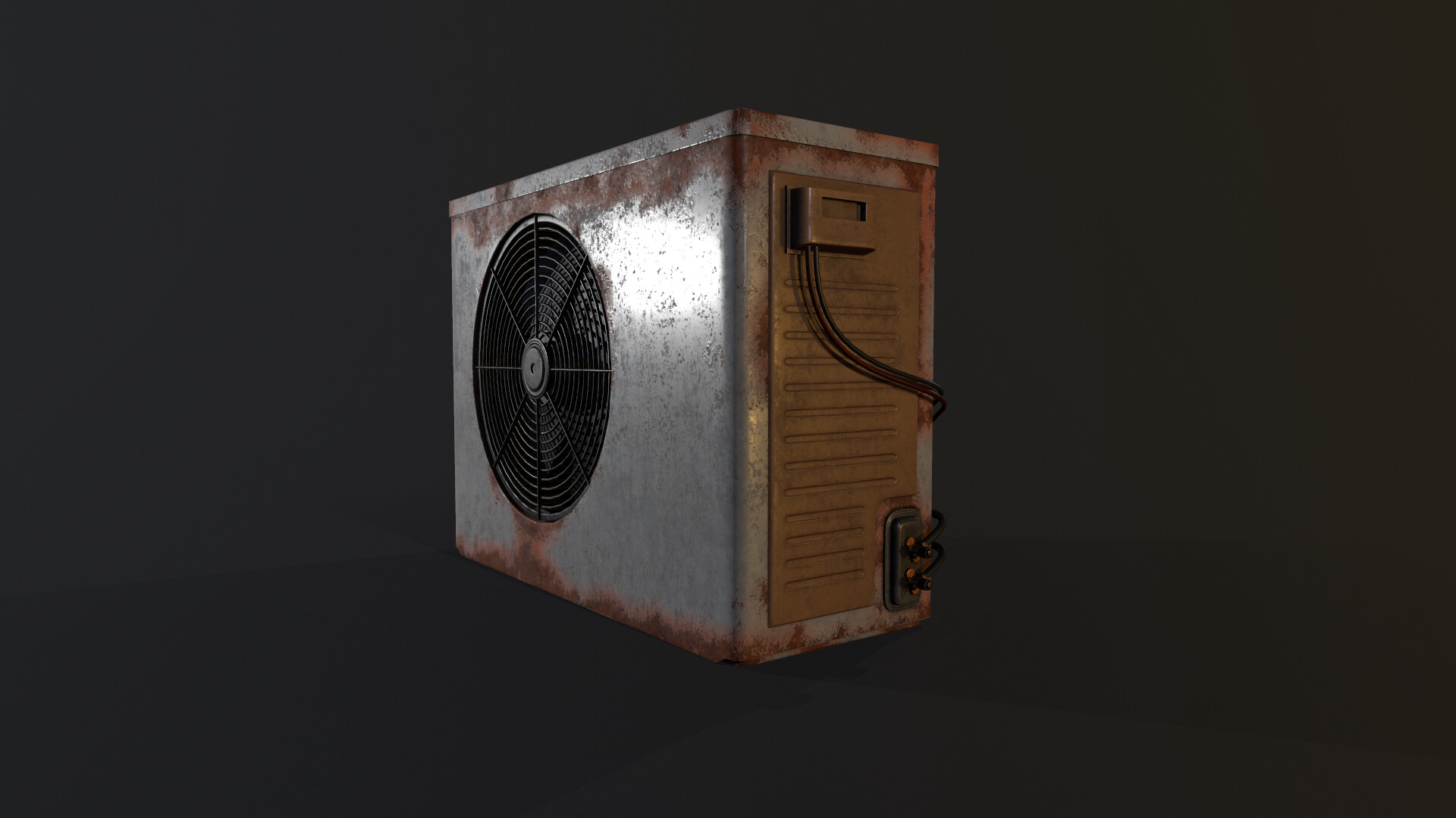 ArtStation - Rusty Air Conditioner