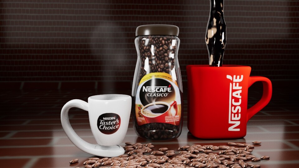 ArtStation - Nescafe