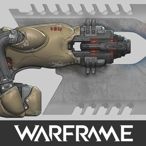 ArtStation - Warframe: Grineer Vastilok Gunblade