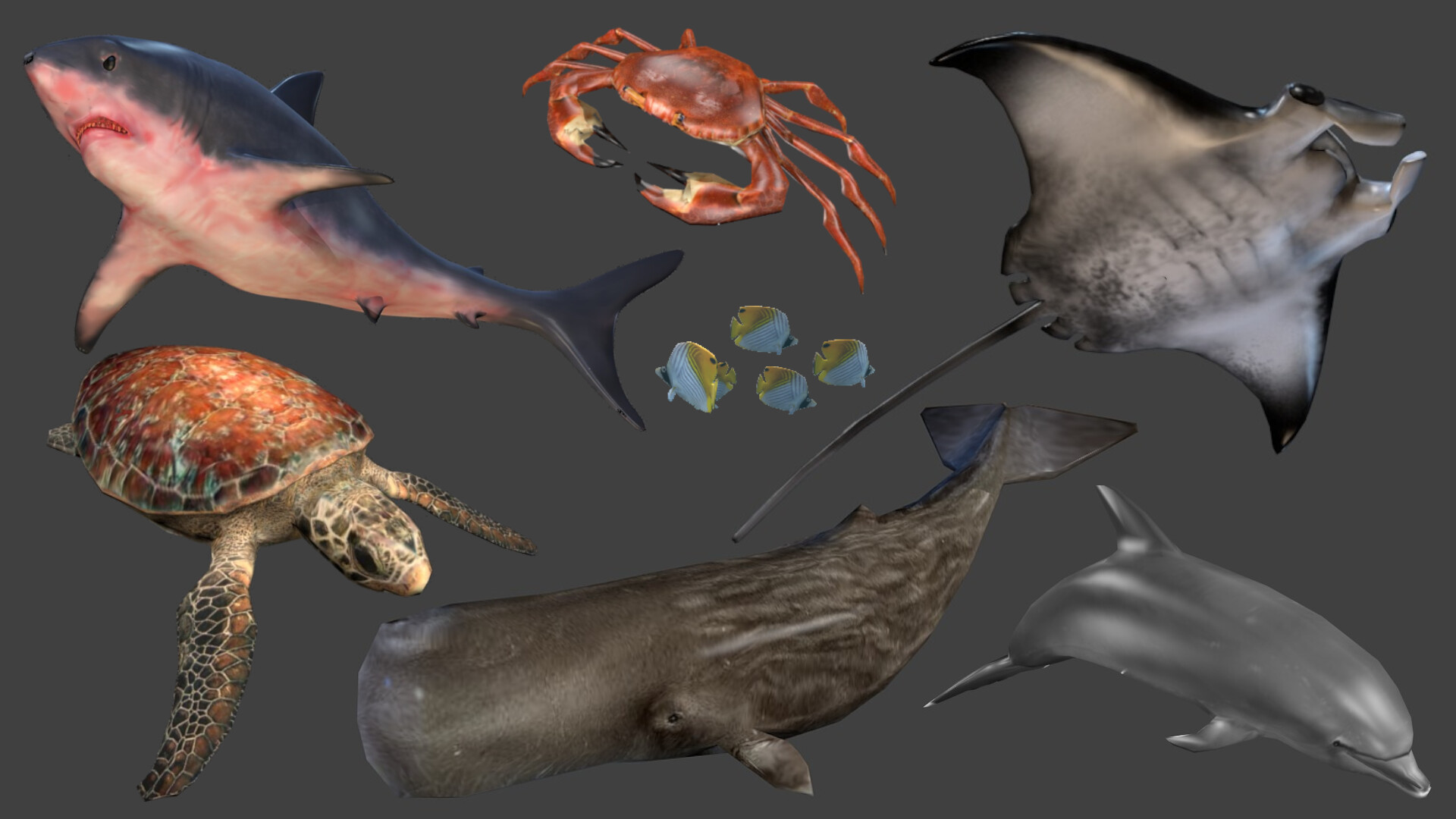 ArtStation - 3D Art for sea game