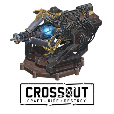 ArtStation - Crossout Weapon Concept-Art