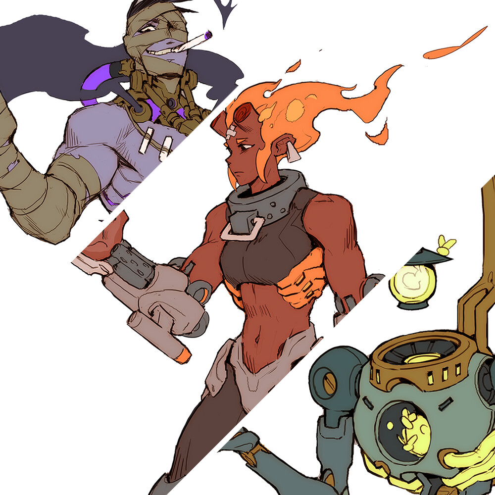 ArtStation - Random Character Ideas