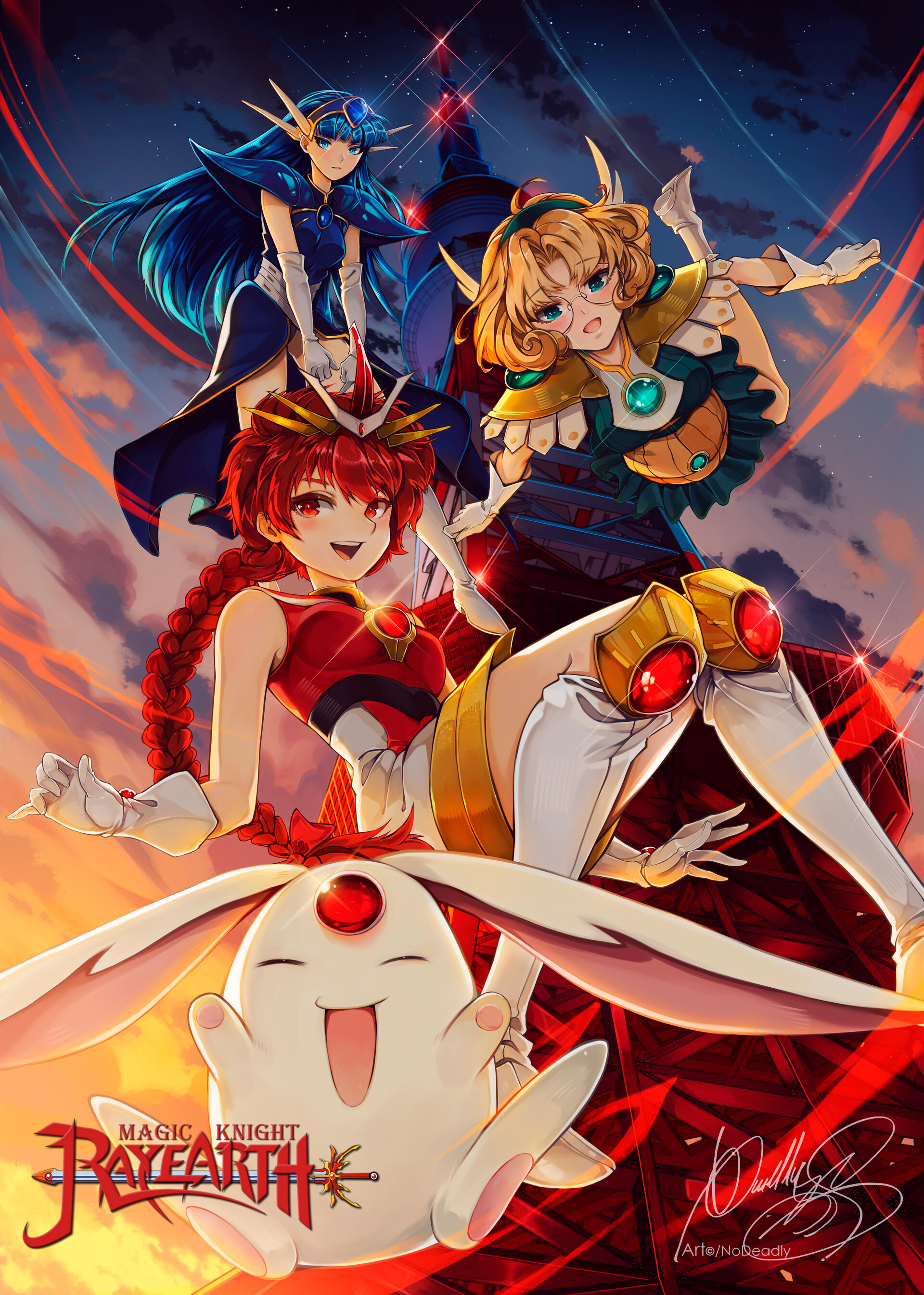 ArtStation - Magic Knight Rayeath|| Fanart