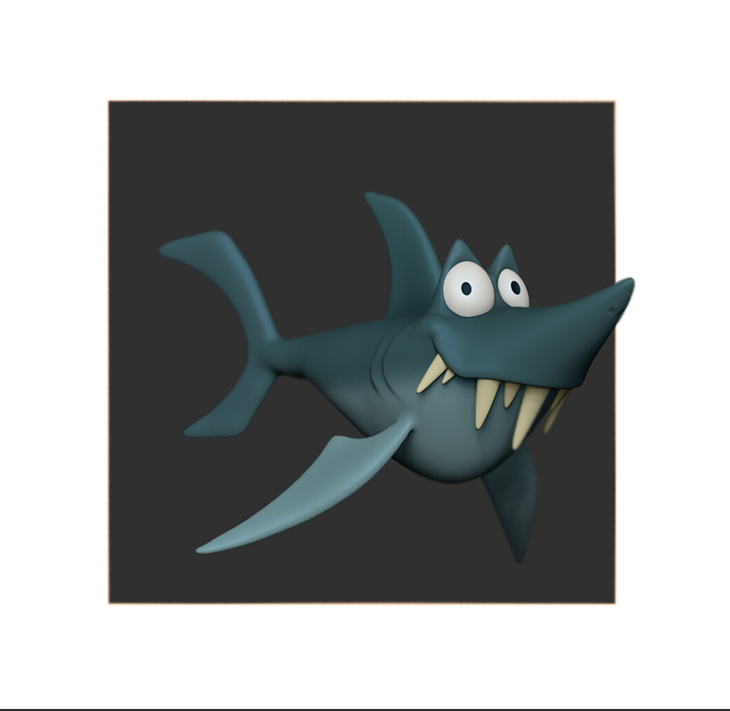 ArtStation - Dorky The shark