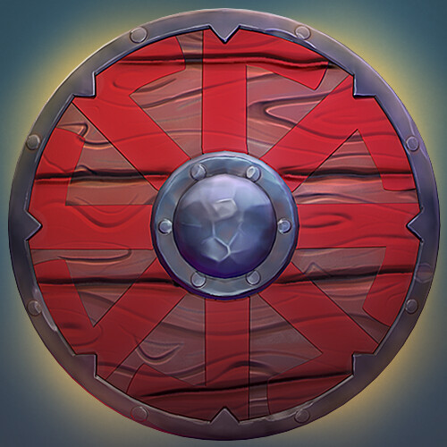 ArtStation - Stylized Slavic Shield