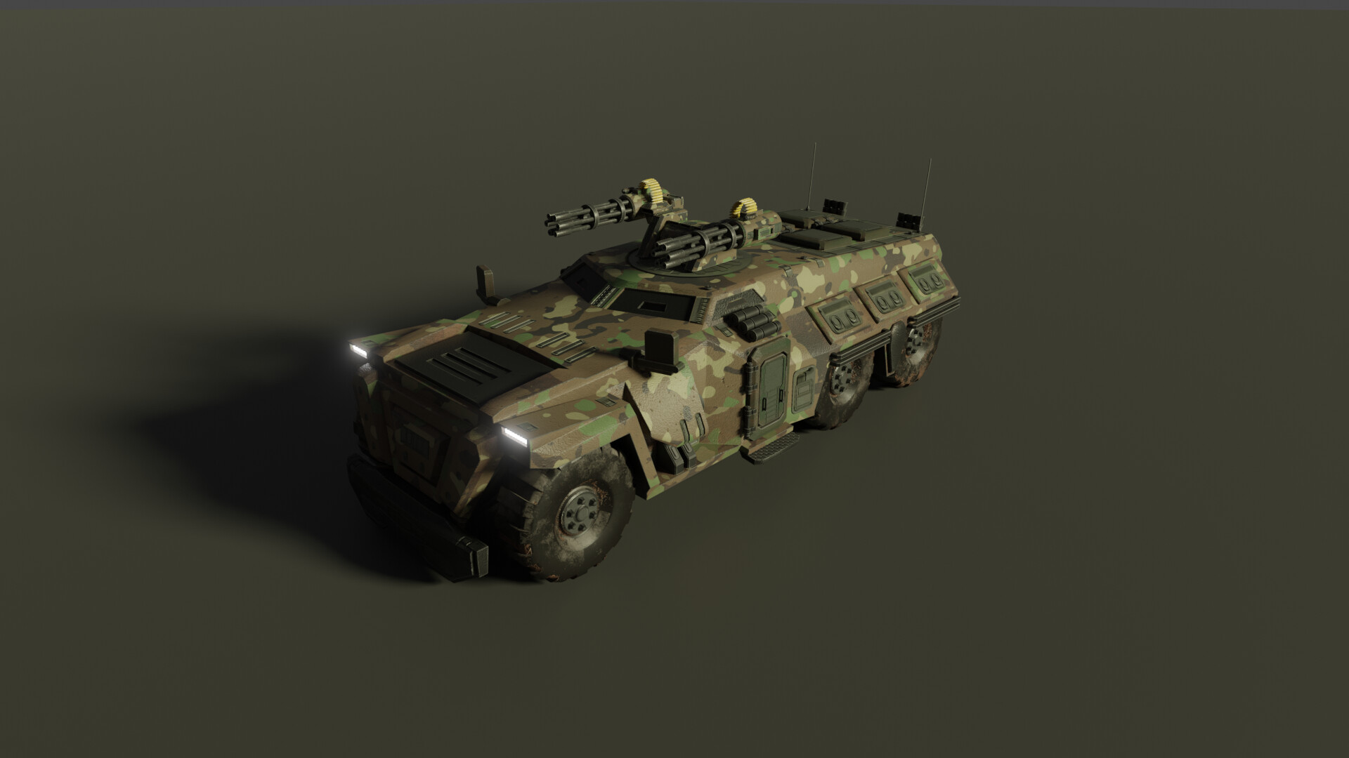 ArtStation - Scion Conflict: Sauru APC