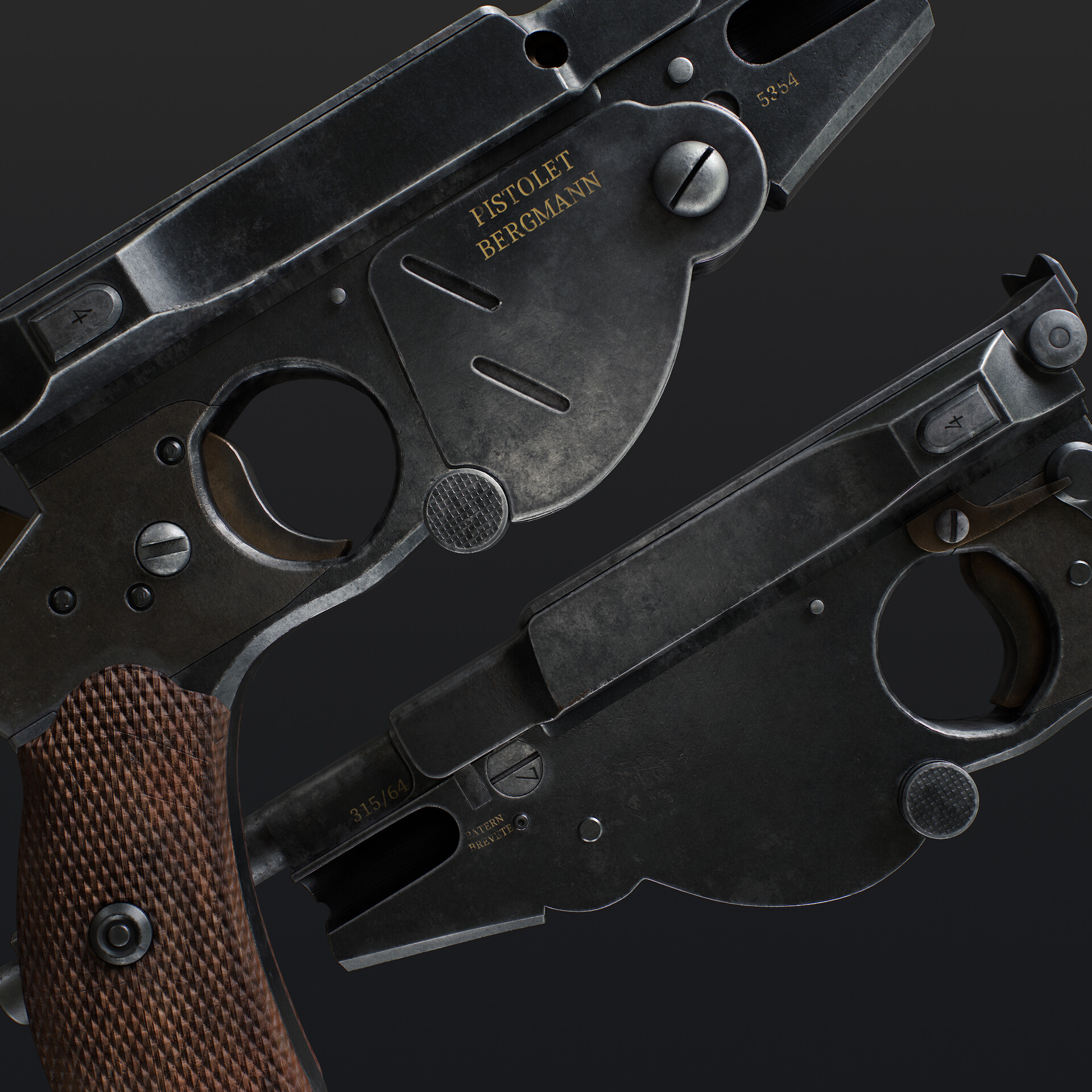 Xrona - Bergmann Pistols