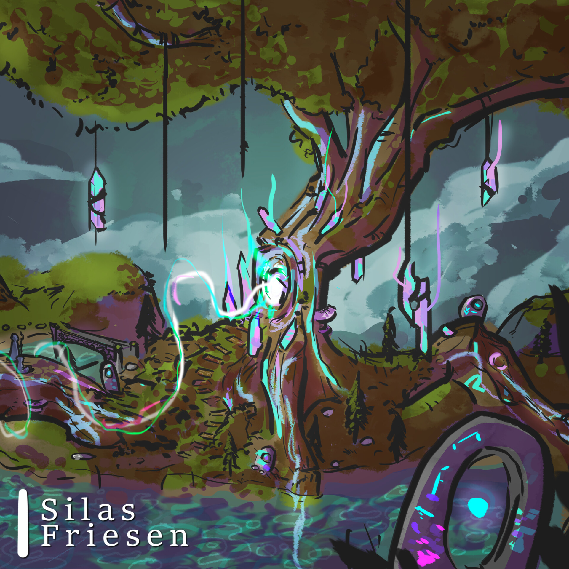 ArtStation - Prismatic Tree