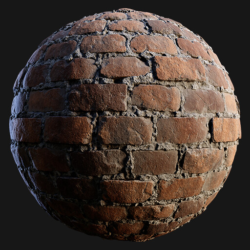 ArtStation - Old Worn Bricks