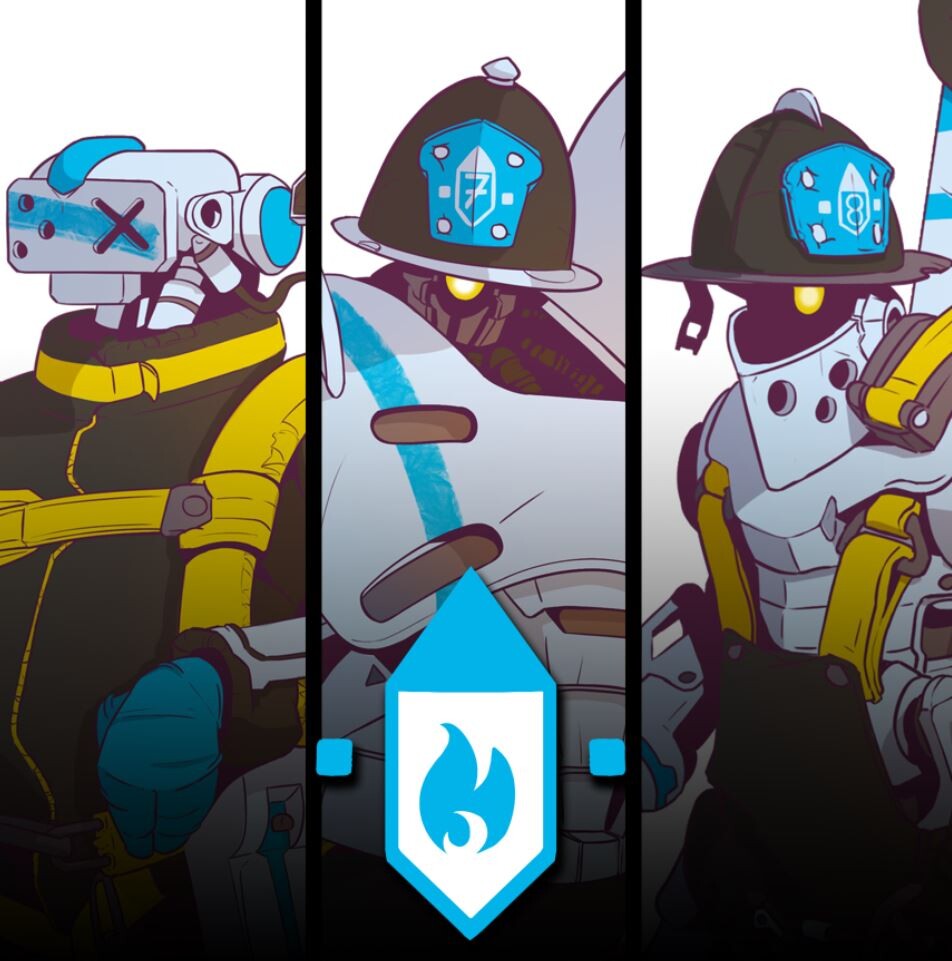 ArtStation - Firebot squad