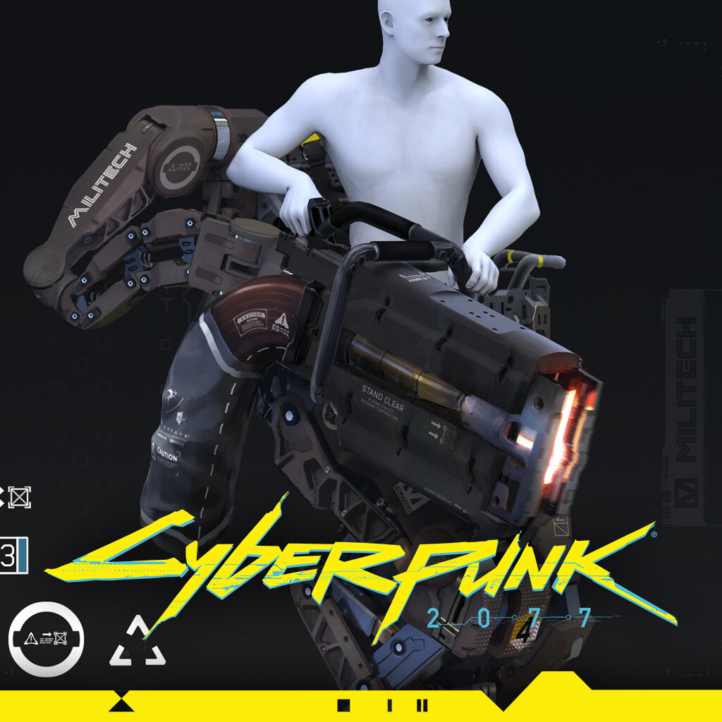 ArtStation - Militech Centaur Exo