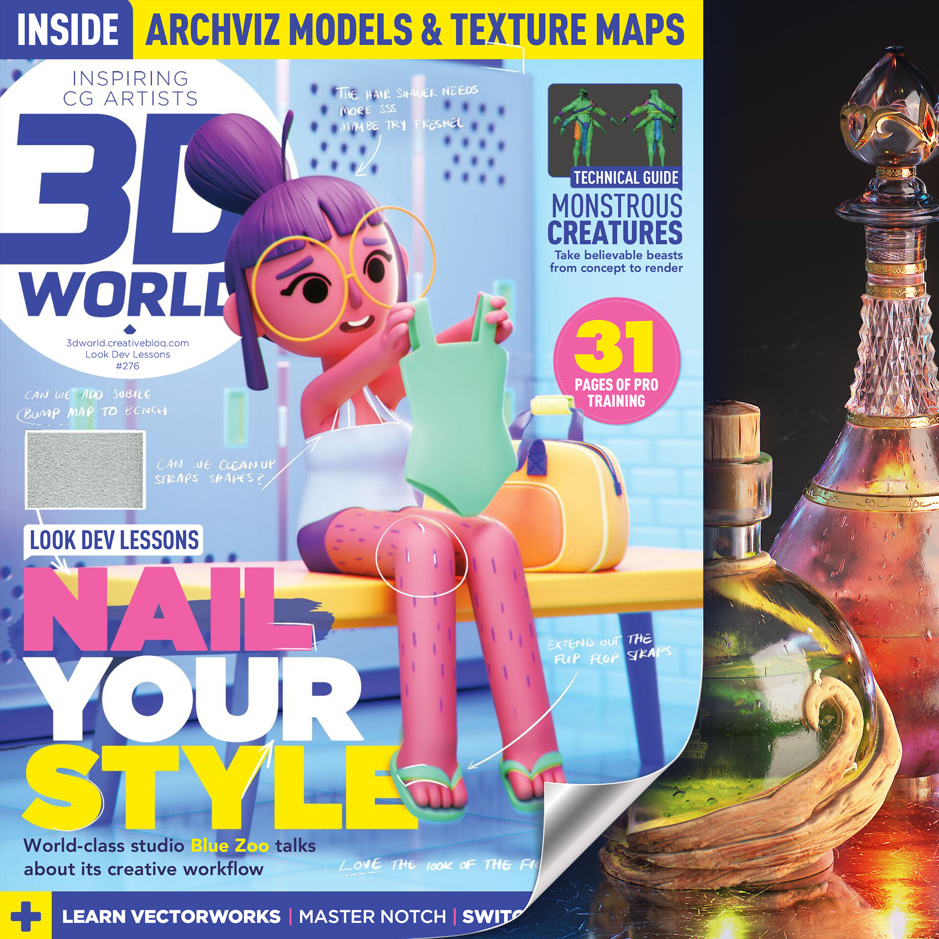 ArtStation - 3D World Magazine Technique Focus #276
