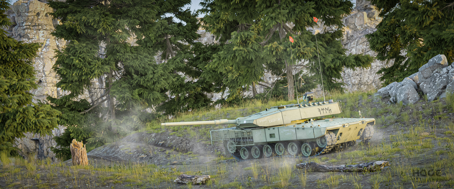 ArtStation - Leopard 2 Latest Modernization 2A4