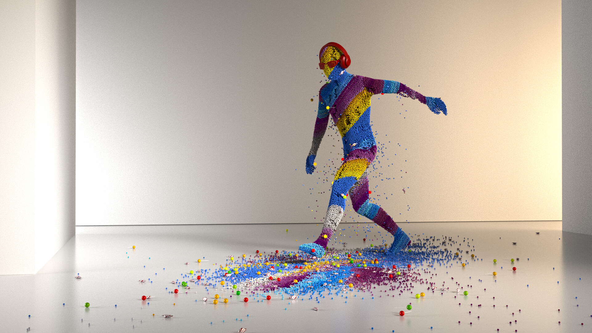 ArtStation - Candy dancer animation