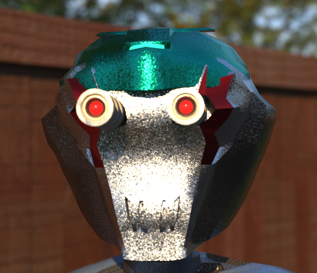 ArtStation - Male Bounty Hunter Robot