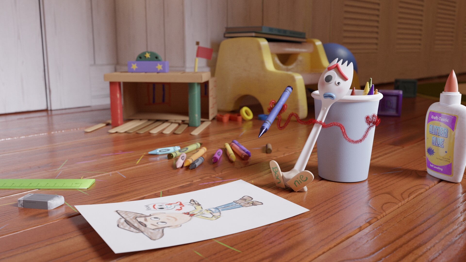 ArtStation - I'm not a toy