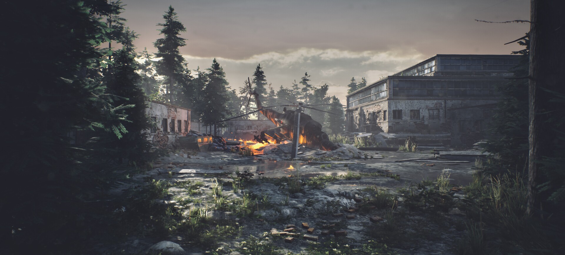 ArtStation - Main menu screen scene