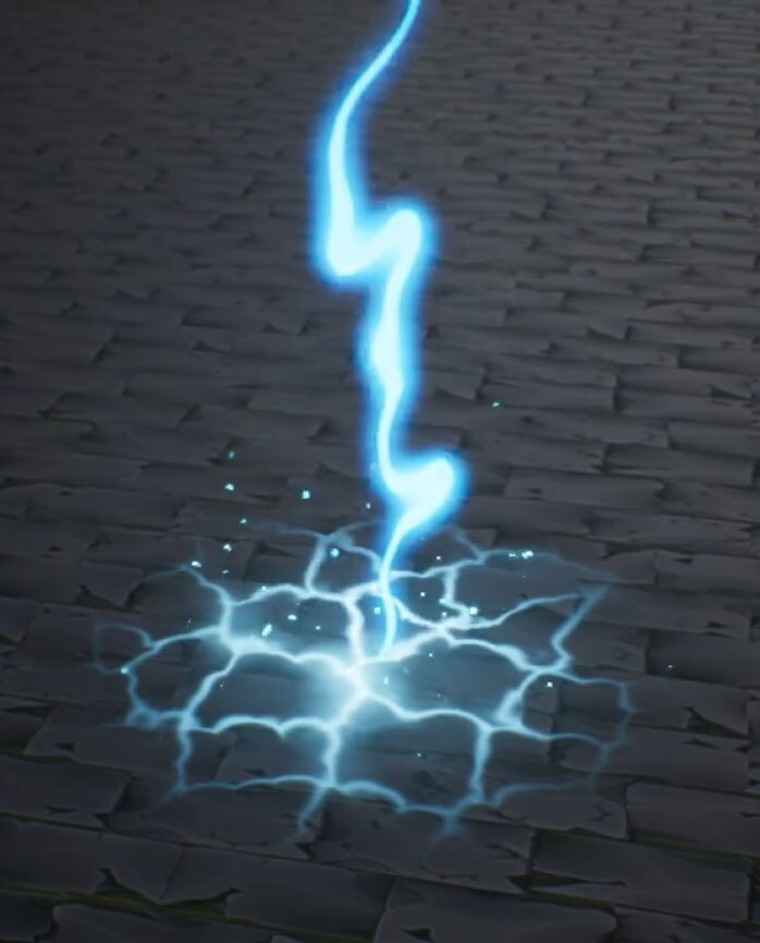 ArtStation - VFX Learning, Part 2: Thunder Strike