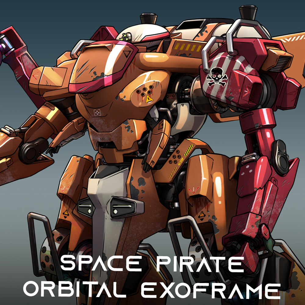 ArtStation - Orbital Exoframe