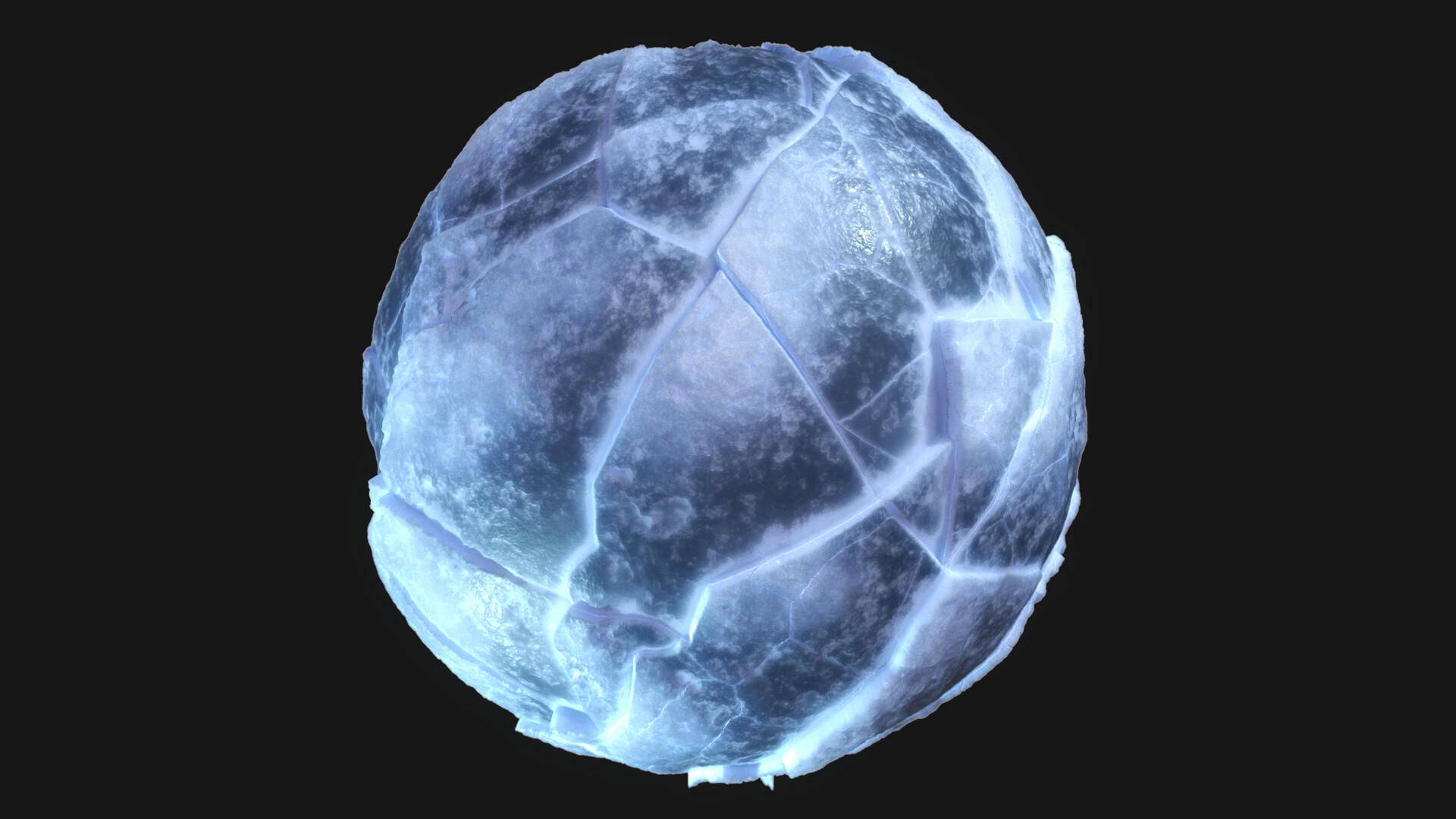ArtStation - Ice floe PBR material for Substance Designer beginner tutorial