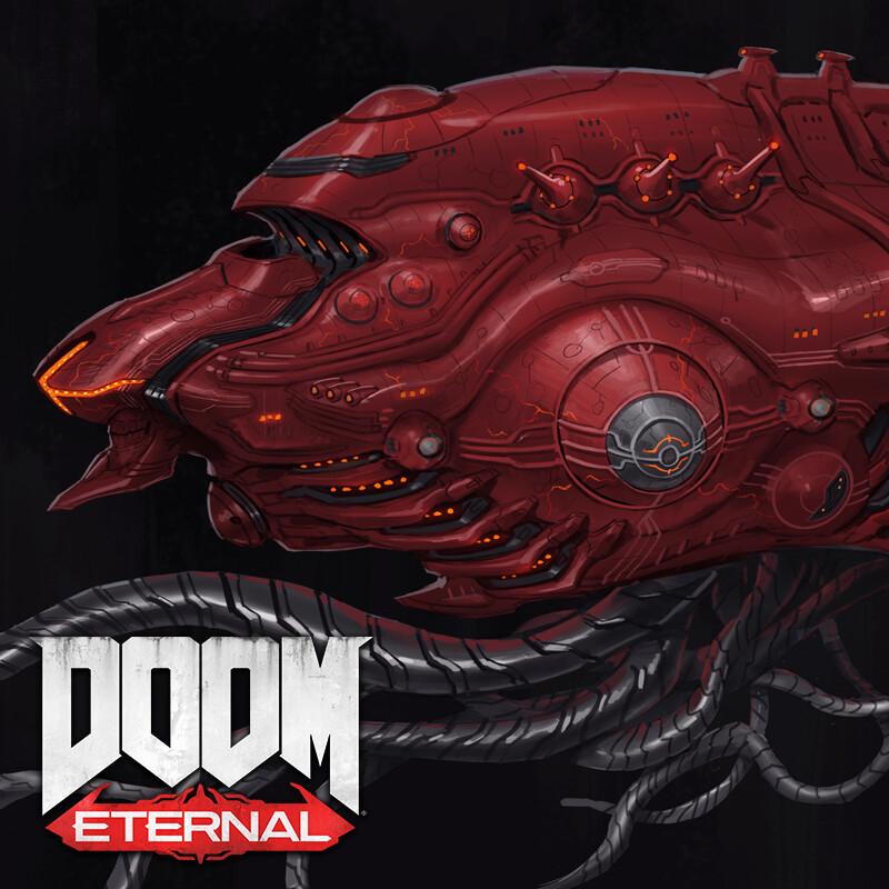 ArtStation - DOOM Eternal - Hellships