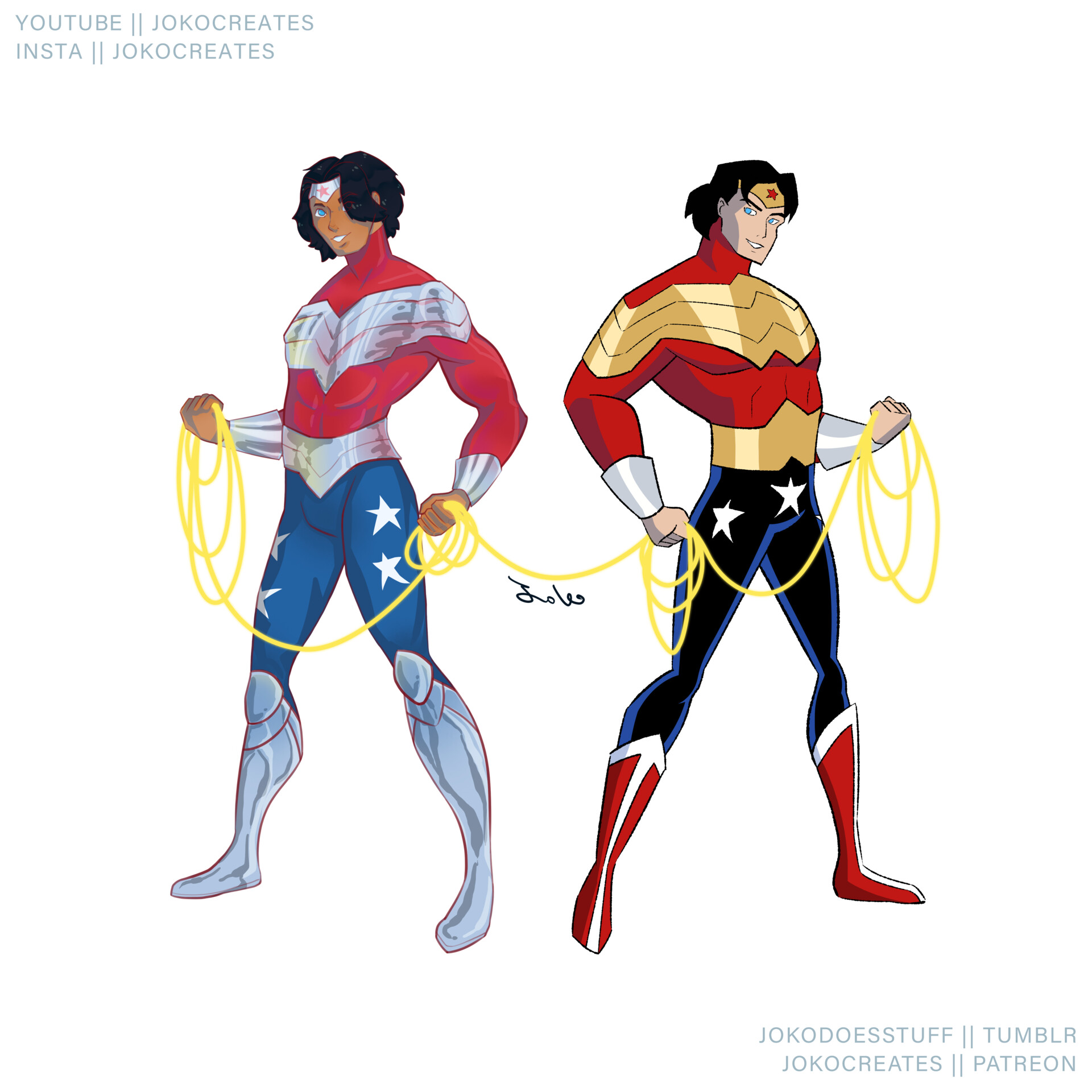 ArtStation - Genderbent!Wonder Woman