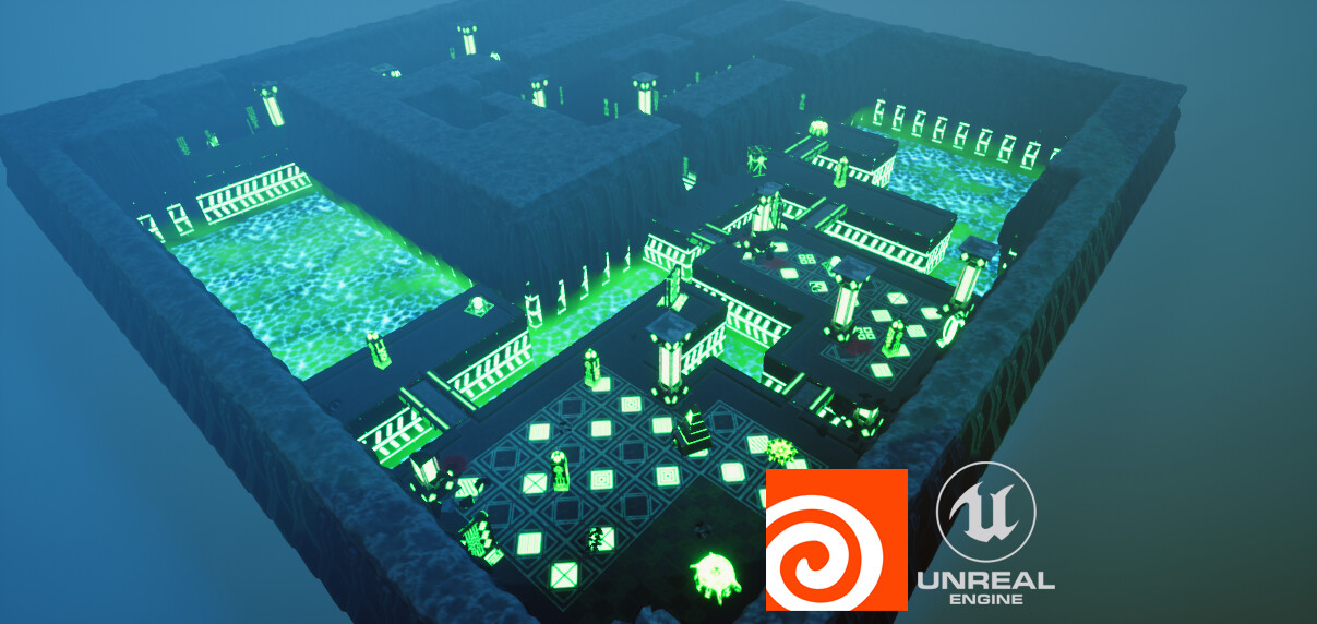 ArtStation - Procedural Dungeon Generator