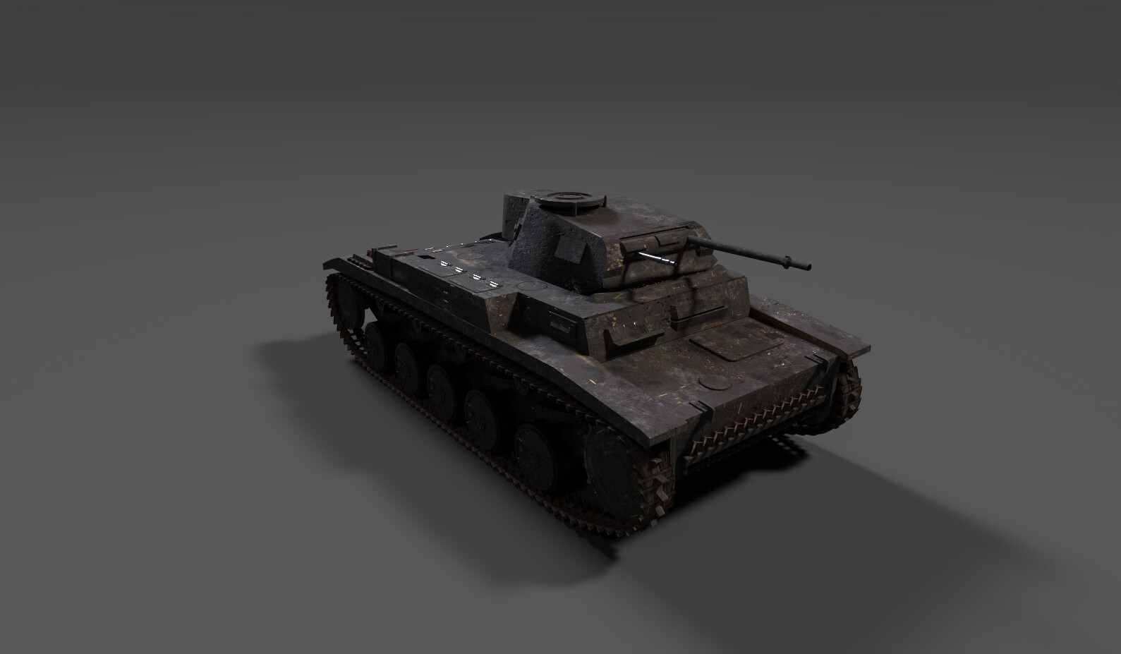 ArtStation - Panzer II Ausf F