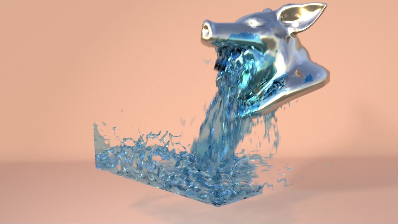 ArtStation - Fluid Simulation Houdini