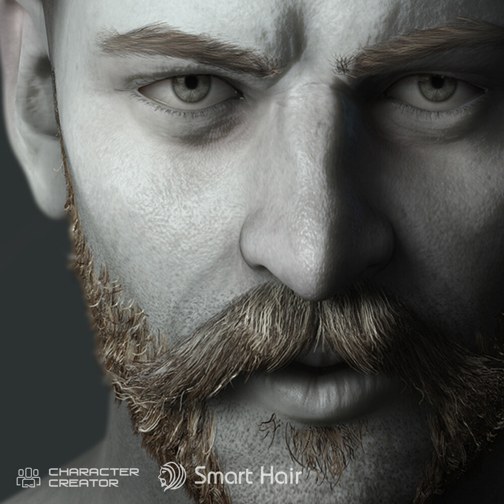 ArtStation - The Realistic Beard & Brows for 3D Characters