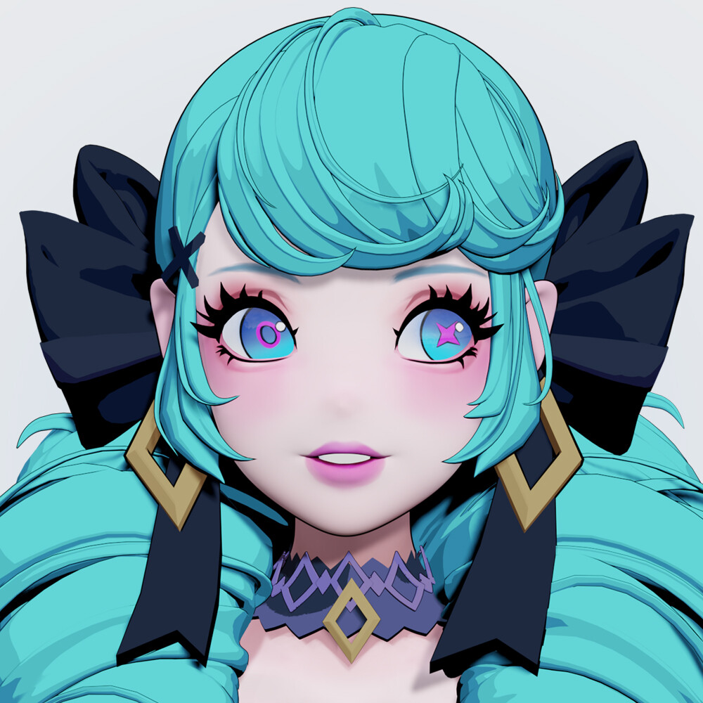 ArtStation - Gwen (anime style)