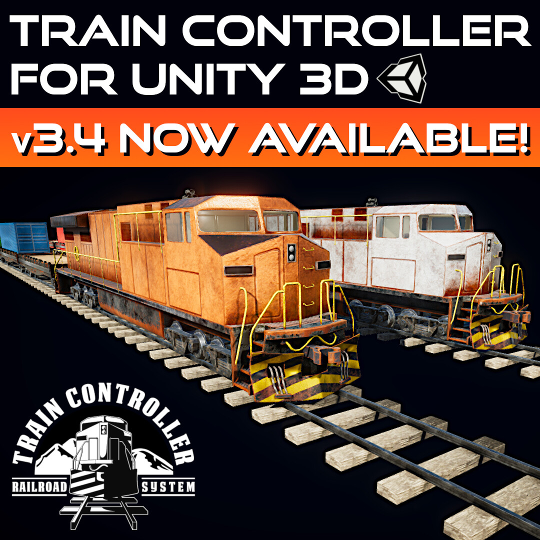 ArtStation - Train Controller (Railroad System) for Unity 3D