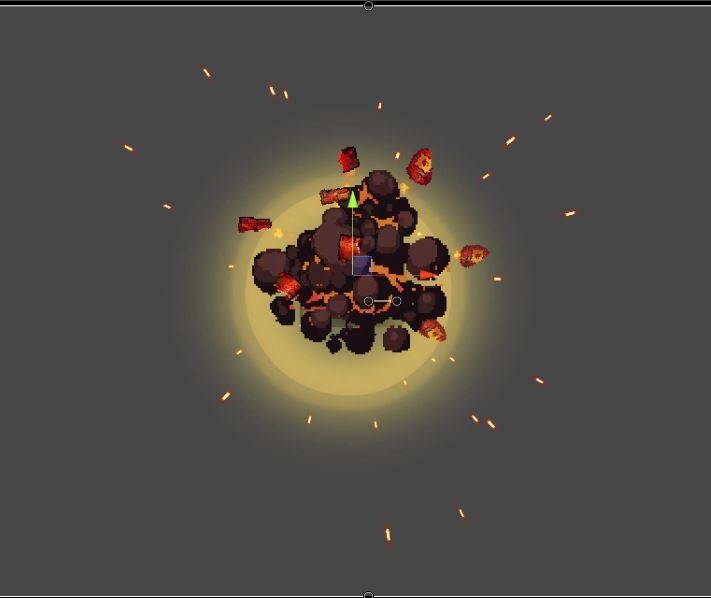ArtStation - Explosion Barrel - Fx Game Pixel